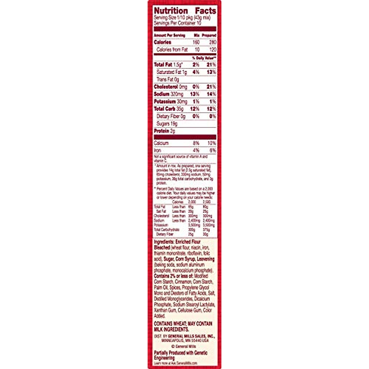 Betty Crocker Super Moist Spice Cake Mix, 15.25 oz