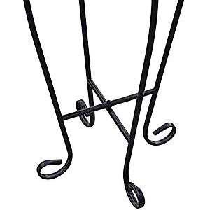 SunshineFace Mosaic Side Table, Outdoor Accent Table Coffee Table Plant End Table Small Porch Table Indoor Round Ceramic Balcony Plant Table Stands(Green, 11.8")