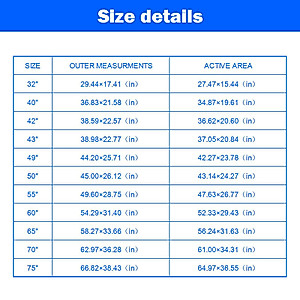 SpecialTouch 43 Inch 20 Points Multi-Touch Infrared Touch Frame - IR Touch Screen Panel - 43 Inches Infrared Touch Overlay - USB Interface - HID Compatible