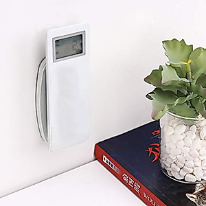 Cabilock 10pcs Power Strip Socket Fixator Wall Mount Power Strips Cable Organizers Punch Free Self Adhesive Socket Remote Control Holder for Home 10Ã—3.7cm