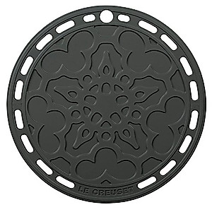Le Creuset Silicone French Trivet, 8" , Oyster