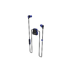 Pioneer Active in-Ear Wireless Headphones with Integrate Clip, Blue SE-CL5BT(L)