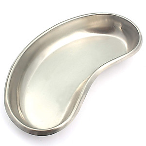 OdontoMed2011 Professional 6" Kidney Tray Dish Emesis Basin Stainless Steel Instrument Kidney Trays (1)