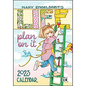 Mary Engelbreit's 12-Month 2023 Monthly Pocket Planner Calendar: Life, Plan On It