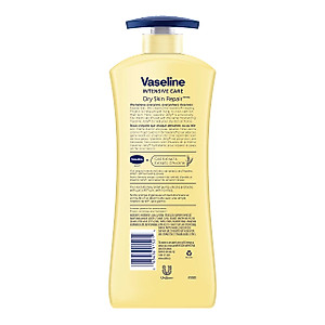 Vaseline Intensive Care Nourishing Moisture Body Lotion for Dry Skin, Made with Ultra-Hydrating Lipids + Pure Oat Extract for Nourished, Healthy-Looking Skin 20.3 oz, 3ct