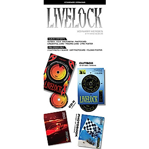 LiveLock Xdinary Heroes Album [Red Ver.]+Pre Order Benefits+BolsVos K-POP Inspired Digital Planner, Digital Sticker Pack (4th Mini Album)