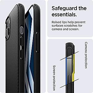 Spigen Mag Armor (MagFit) Compatible with MagSafe Designed for iPhone 13 Case (2020) - Matte Black