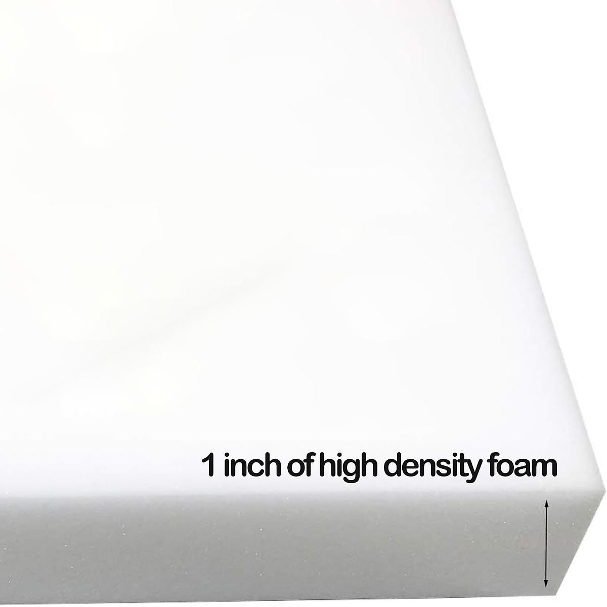 Foamma 1” x 48” x 75” Truck, Camper, RV High-Density Bunk Mattress Foam Replacement, Made in USA, Comfortable, Travel Trailer, CertiPUR-US Certified, Cover Not Included