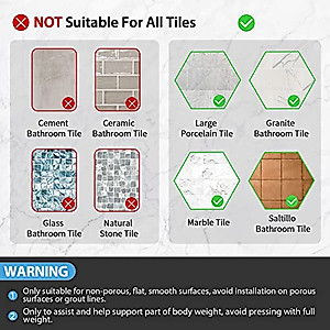 DAILYLIFE Suction Cup Grab Bar Bathroom, Tool Free Shower Handle, Portable Grab Handle for Bathtub, Safety Rail for Handicap Elderly Senior, Quick (Dis) Assemble, Heavy Duty (253 LB), 17 inch Silver