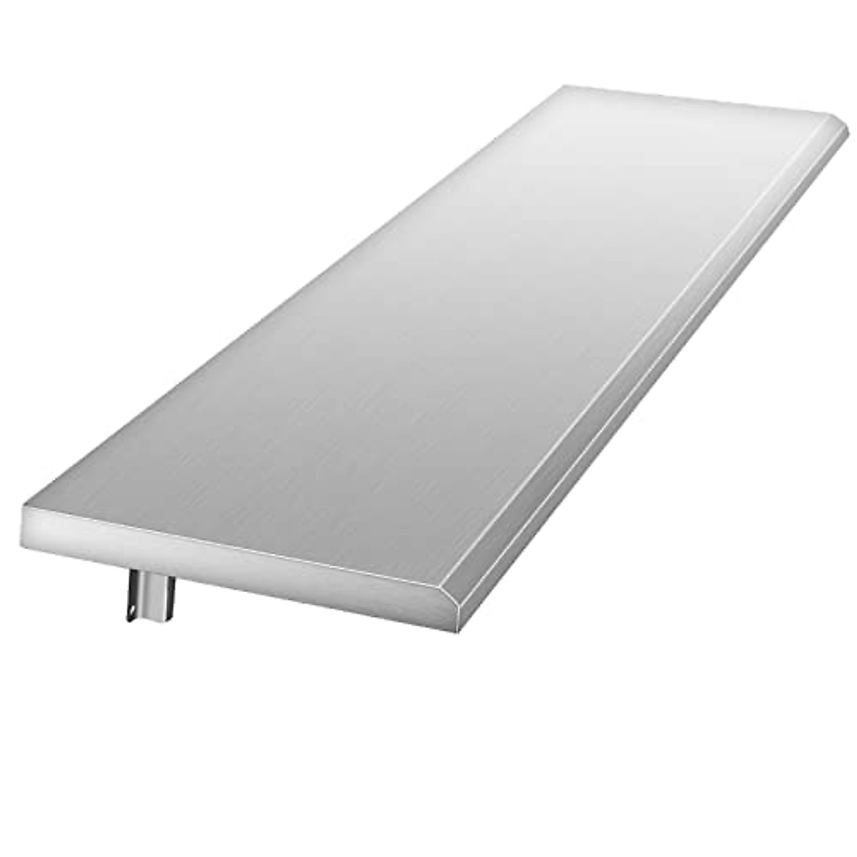 Hasopy Concession Shelf, Stainless Steel 72L x 12W Drop Down Folding Serving Food Shelf Stand Serving for Concession Window