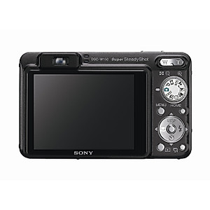 Sony Cybershot DSCW150/B 8.1MP Digital Camera with 5x Optical Zoom with Super Steady Shot (Black)