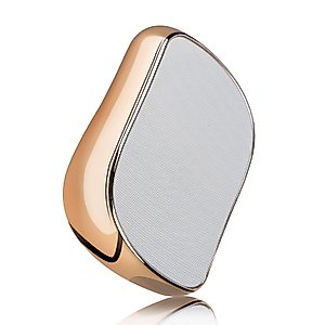 Crystal Hair Eraser Tattoer Painless Hair Eraser Reusable and Washable Magic Hair Remover for Men and Women Hair remomval Tool Hair Removal Device,Upgraded Crystal Panel (Gold)