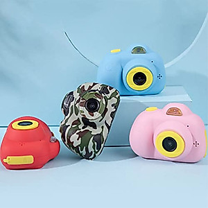 Generic Kid Camera Set Mini Digital Camera Child Sports Camera Toys Video Recorder Kid Birthday Gifts Photography Props for Boy Girl ( Pink )