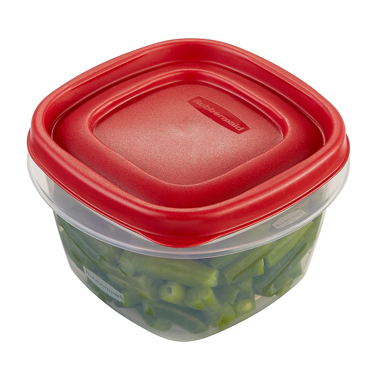 Rubbermaid Easy Find Lids Food Storage Container, 2 Cup, Racer Red