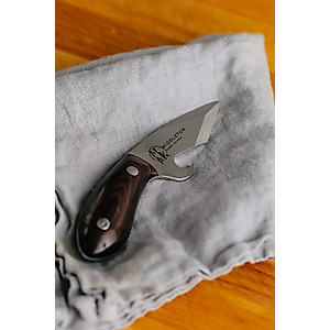 Middleton Made Knives Brew Shucker - Oyster Knife with Bottle Opener - Handmade Oyster Shucker - Oyster Shucking Knife - Made in the USA