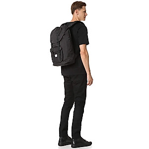 Herschel Men's Little America Classic Backpack, Black/Black, One Size