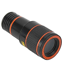 Telescopic Lens for Resistance 13×7×5 Professional 12x telephoto Lens Telescopic Focusing Universal for Mobile Phone Tablet