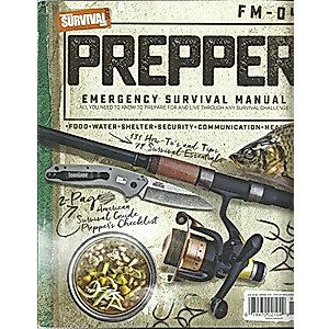 AMERICAN SURVIVAL GUIDE MAGAZINE, PREPPER EMERGECY SURVIVAL MANUAL SPRING, 2018
