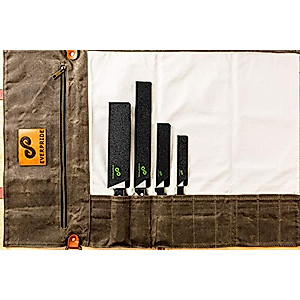 EVERPRIDE Chef Knife Sheath Set (4-Piece Set) Universal Blade Edge Cover Guards for Chef’s and Kitchen Knives – Durable, BPA-Free, Felt Lined, Sturdy ABS Plastic – Knives Not Included