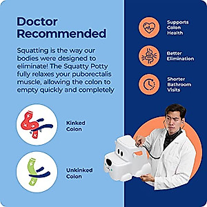 Squatty Potty Kids Potty Pet Step Stool Bear Cub Toilet Stool Base only