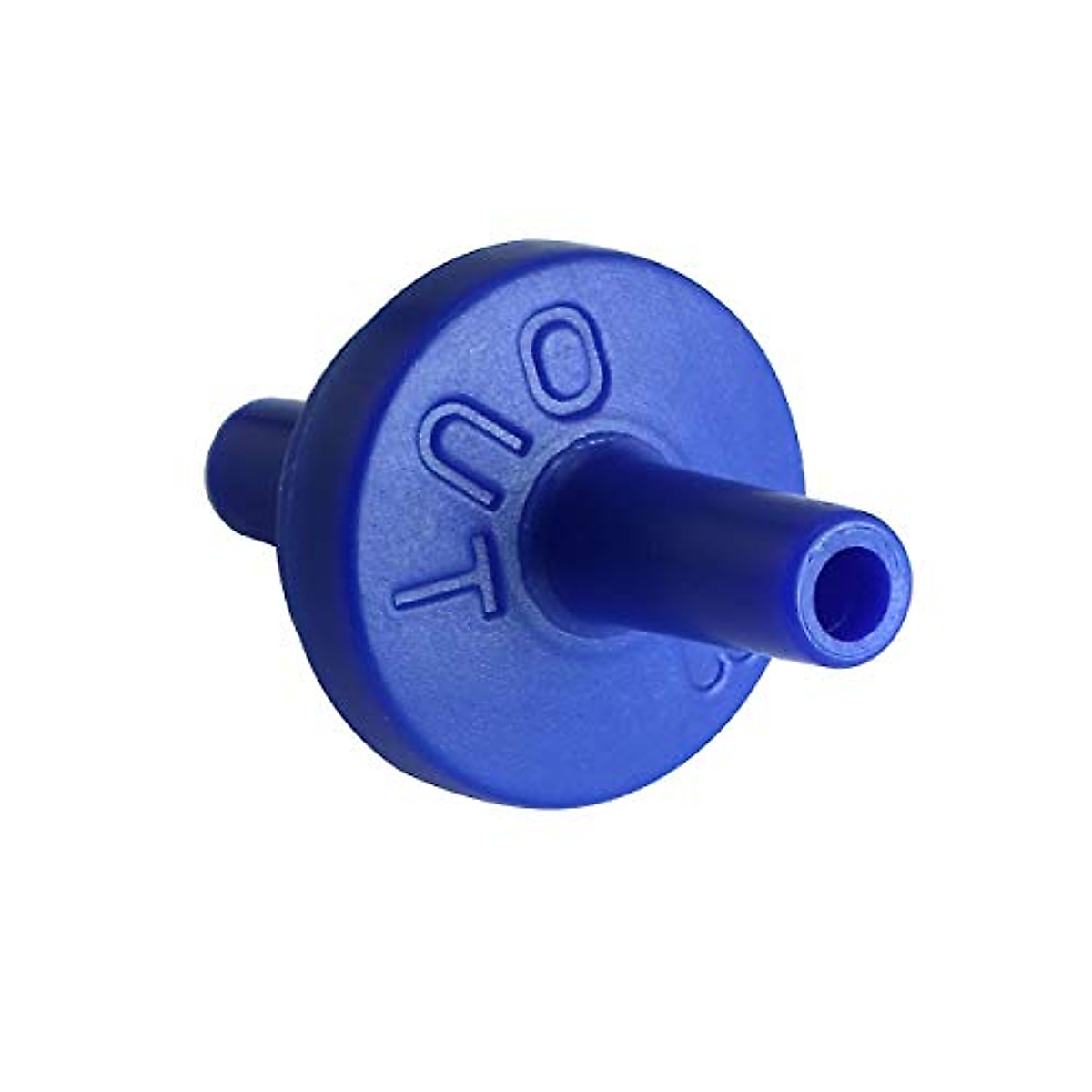 ZRM&E 5pcs One Way Non-Return Check Valve Aquarium Co2 System Air Pump Fish Aquarium Tube Hose Part Supplies Blue