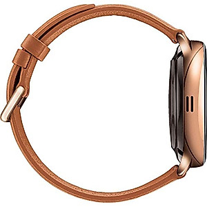 Samsung Original Galaxy Watch Active2 Enhanced Sleep Tracking Analysis Stainless Steel CASE (International Model) (Gold, 44mm) (Ren