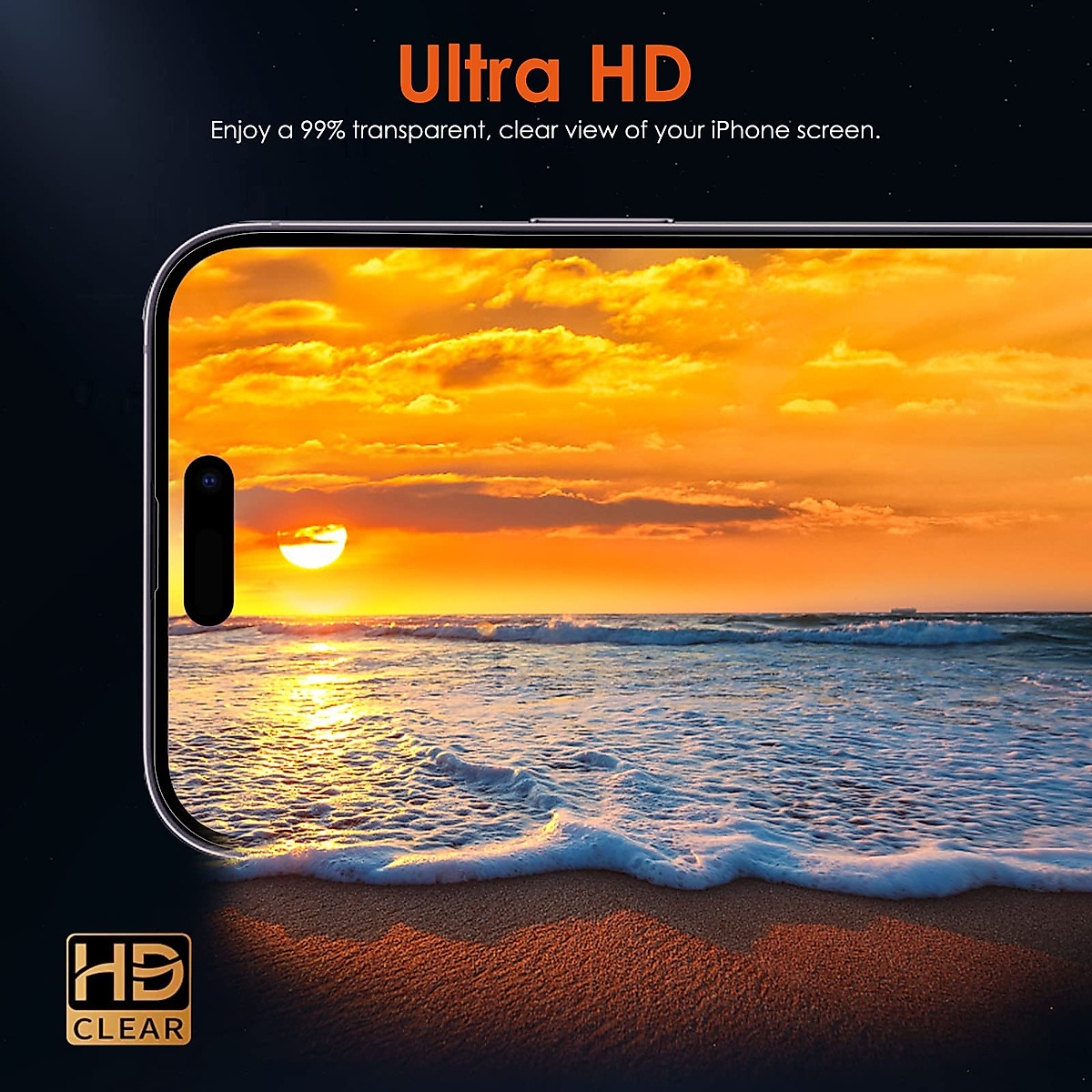 JDHDL [3 Pack] Hydrogel Film Screen Protector for iPhone 14 Pro Max/iPhone 14 Plus (6.7 inch), Soft TPU Transparent Protective Screen Protector Film (Not Tempered Glass)