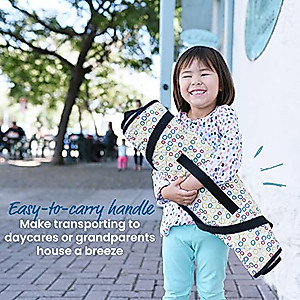 ECR4Kids Nap Mat Companion, Portable Bedding, Loopty Loop, 1-Piece