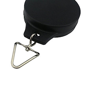 Ogrmar Plant Pulley Retractable Pulley Plant Hanger Hanging Flower Basket Hook Hanger for Garden Baskets Pots and Birds Feeder in Different Height Lower and Raise Pack of 4 (Black x4)