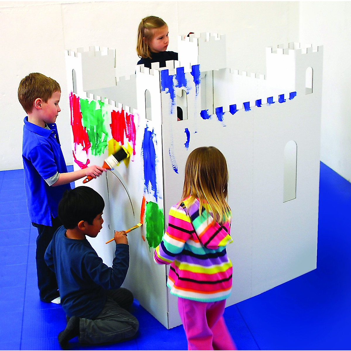 Easy Playhouse Blank Castle - Craft Your Own Adventure