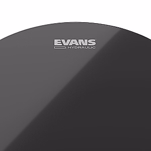 Evans Drum Heads - Hydraulic Black Tom Drumhead, 10 Inch