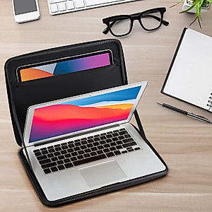FINPAC Hard Laptop and Tablet Sleeve Case for 13.6-inch MacBook Air M3 A3113 2024, 14-inch MacBook Pro M4/M3/M2/M1 2024-2021