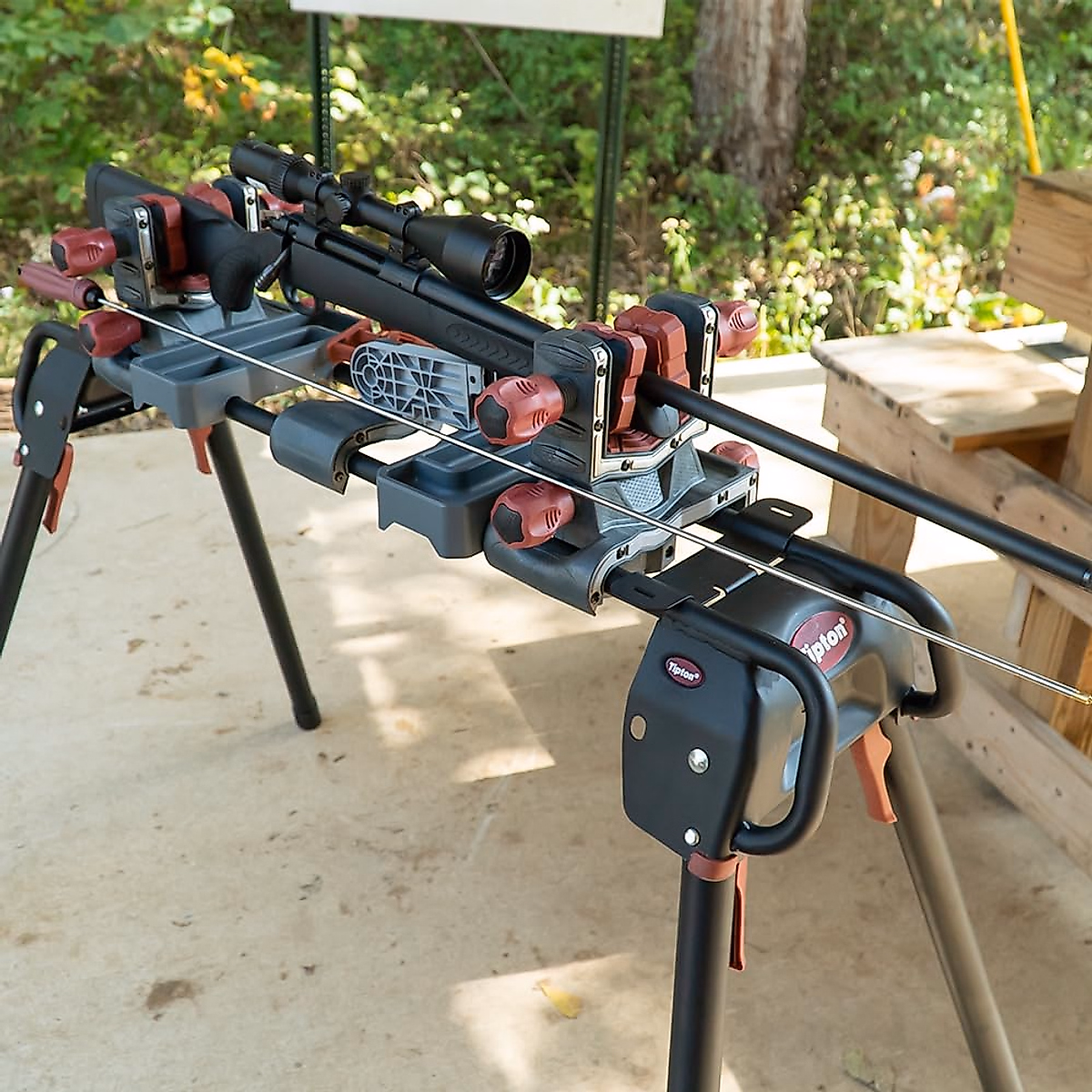 Tipton Deluxe Cleaning Rods .17 Cal, 26" with Multiple Caliber Sizes and Lengths, Carbon Fiber Shaft and Hanging Hole for Cleaning, Maintenance and Gunsmithing