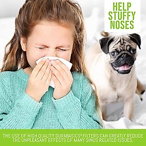 Durabasics 4 Pack of Premium Humidifier Filters - Compatible with Honeywell Humidifier Filter HAC-504, HAC-504AW & Honeywell Filter A - Replacement for Honeywell Humidifier Filters Replacement Filters