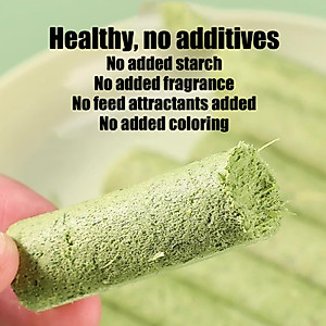 Sesrebet Berdexa Cat Grass Teething Stick, Cat Grass Teething Sticks for Indoor Cats, Cat Chew Sticks, Cat Grass Teeth Cleaner, Natural Grass Molar Rod for Hairball Removal and Cadental Care (10PCS)