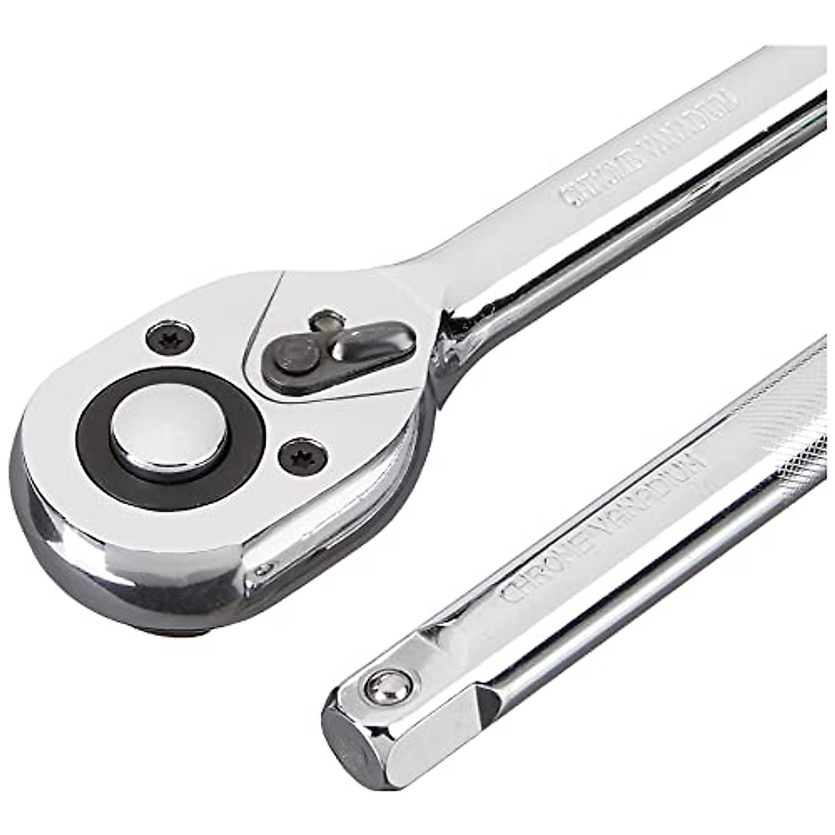 Amazon Brand - Denali 1/2-Inch, Drive Socket Set with Holder, 20-Piece