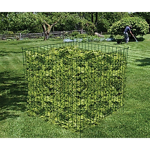 Panacea Products 89560 Compost Bin, 30-Inch Height by 36-Inch Width by 36-Inch Diameter, Green