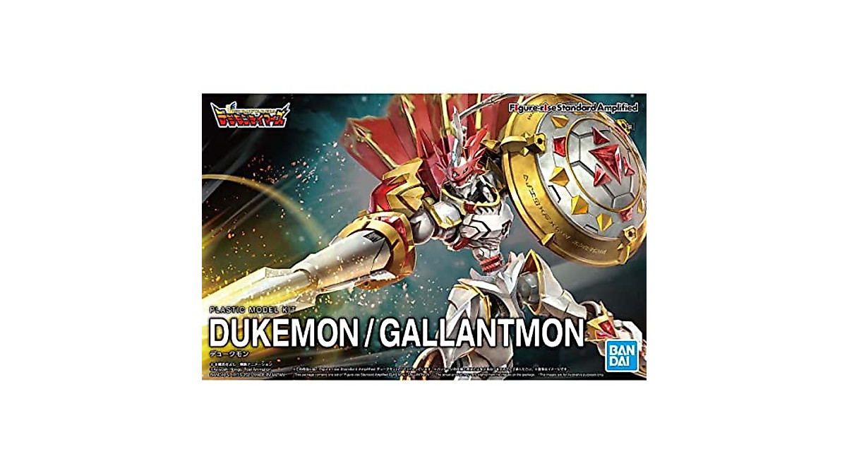 Digimon Gallantmon Amplified Model Kit - Bandai Hobby