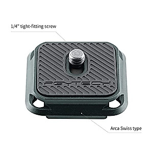 PGYTECH Arca-Type Quick Release Camera Plate Parts Replacement Switch Between Tripod, Monopod, Slider Arca Swiss Compatible