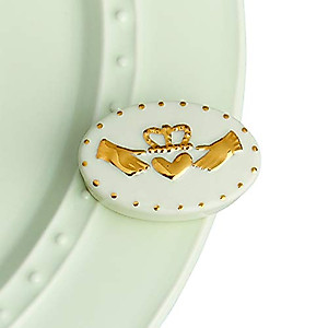 Nora Fleming Hand-Painted Mini: Loyalty Friendship Love (Claddagh) A264