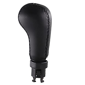 Gear Handle Car Gear Shift Knob Head Gear Cover Shift Lever Stick for Volvo S60 S80 V70 XC70 Sewing Leather Manual Shift Lever (Color : 6 Speed)