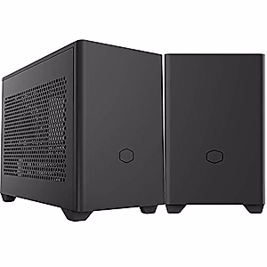 Cooler Master NR200 SFF Small Form Factor Mini-ITX Case, Vented Panels, Triple-slot GPU, Tool-Free, 1x 120mm Fan, 1x 92mm, 360 Degree Accessibility (MCB-NR200-KNNN-S00)