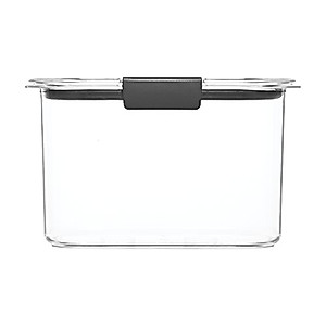 Rubbermaid Container, BPA-Free Plastic, Brilliance Pantry Airtight Food Storage, Open Stock, Brown Sugar (7.8 Cup)