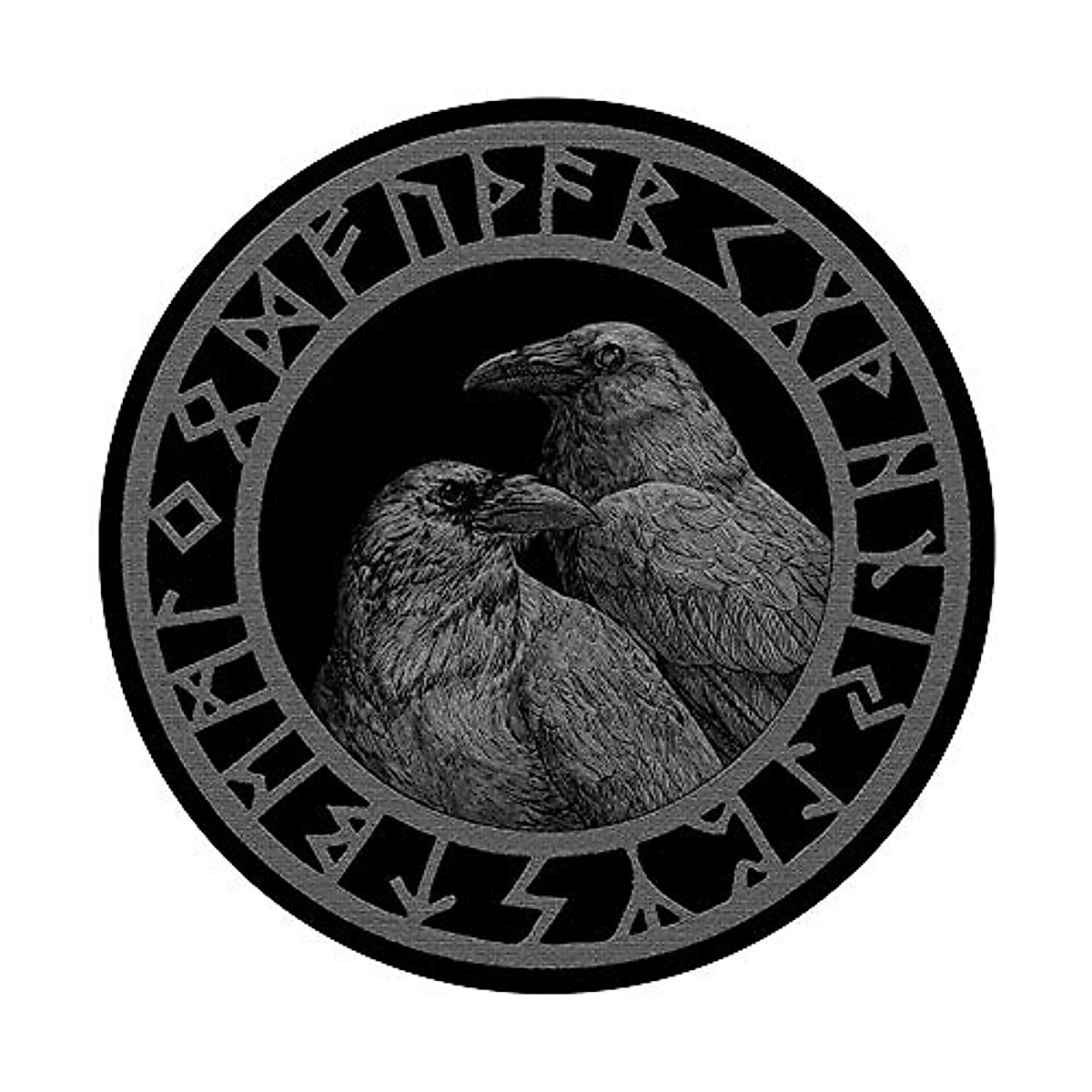 Viking Norse Mythology Vegvisir Runes Odin's Huginn & Muninn PopSockets Swappable PopGrip