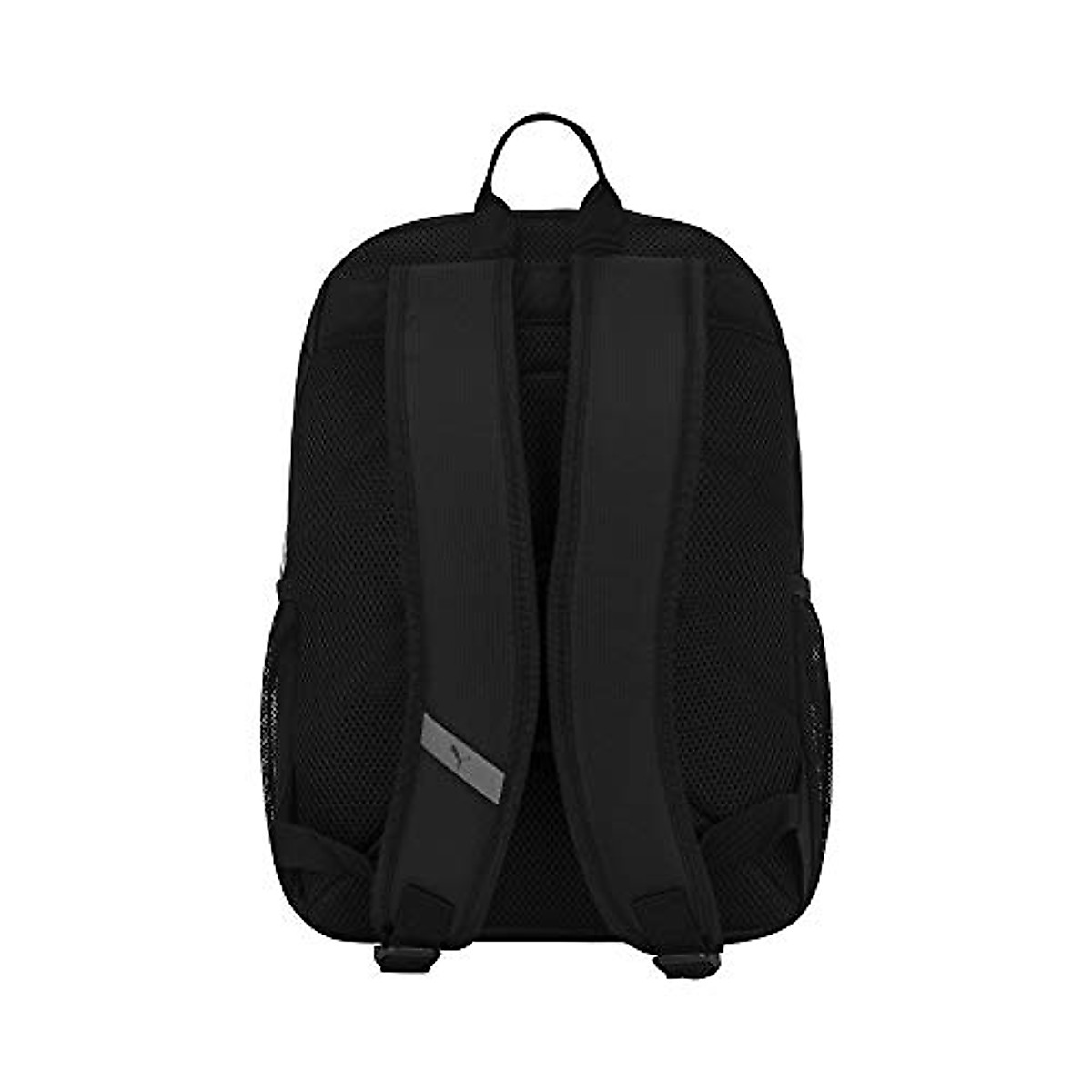 PUMA unisex child Meridian Backpacks, Black/Metallic, Youth Size US