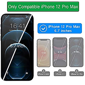 Battery Case for iPhone 12 Pro Max, Newest 8500mAh Rechargeable Portable Charging Case Compatible with iPhone 12 Pro Max (6.7 inch) Extended Battery Pack Protective Charger Case with Carplay (Black)