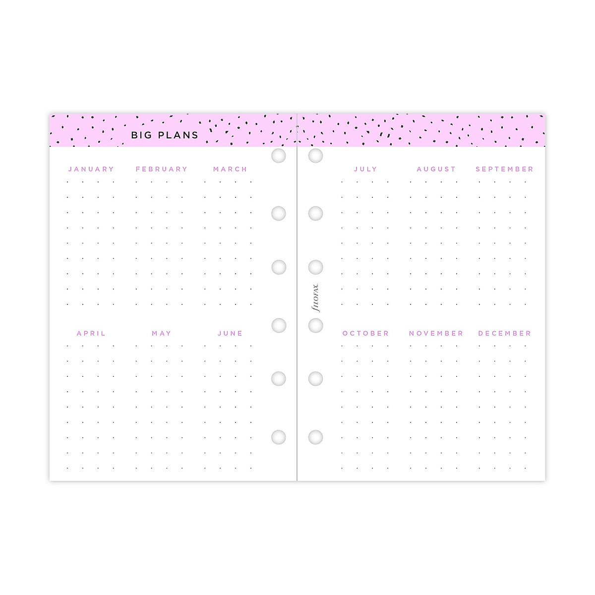 Filofax Pocket Confetti Week to View Diary - 2022 22-68291