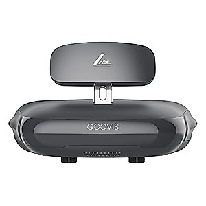 GOOVIS Lite - 3D HD Headsets OLED Display Goggles Glasses, Built-in Adjustment Hyperopia & Myopia Lens Compatible with PC, Smart Phone, Set-top Box, UAV