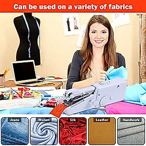 Handheld Sewing Machine Portable Electric Cordless Sewing Machine
