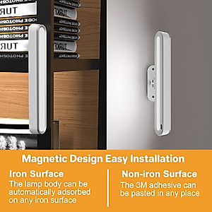 BEYONDOP LED Desk Lamp for Home Office, Magnetic Lights with 1800mah Rechargeable Battery, Full Dimmable Reading Lamp, Battery Operated Lights, Eye-Caring Table Lamp for Dorm School Gifts, 4000K